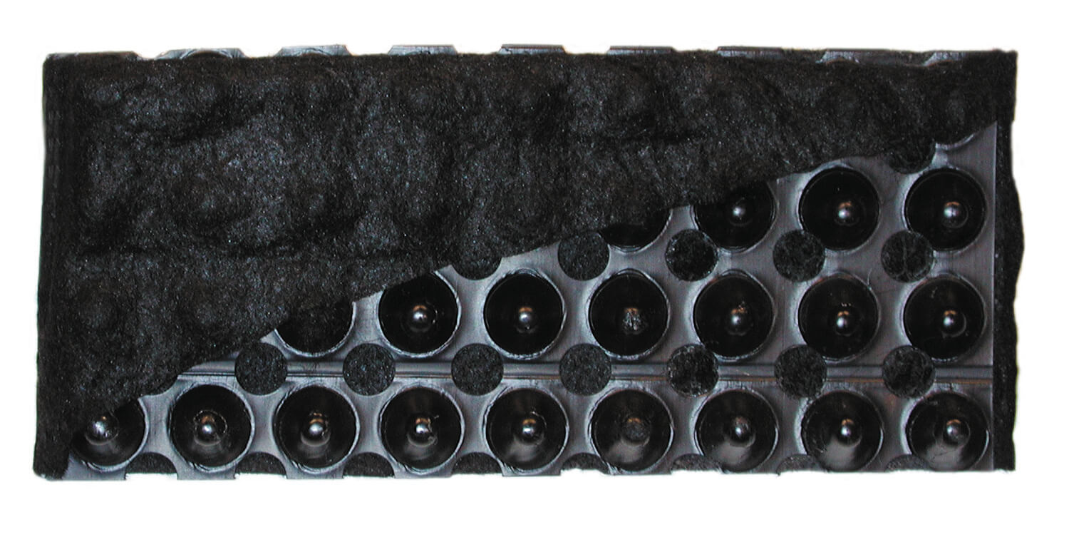 GeoDrain 12″ Drainage Tile - Mar-flex Waterproofing & Building Products